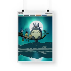My Neighbour Totoro Poster, Totoro Poster, Studio Ghibli Print, Totoro ...