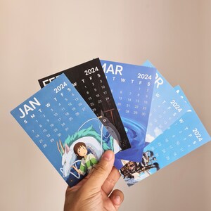 Studio Ghibli 2025 Calendar, Spirited Away Desk Calendar, Calendar 2024 ...