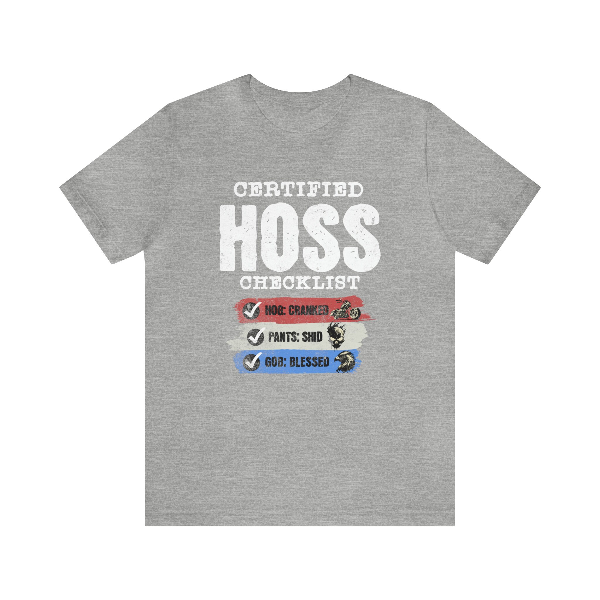 Certified Hoss Checklist Shirt Hog Cranked, Pants Shid, Gob Blessed ...