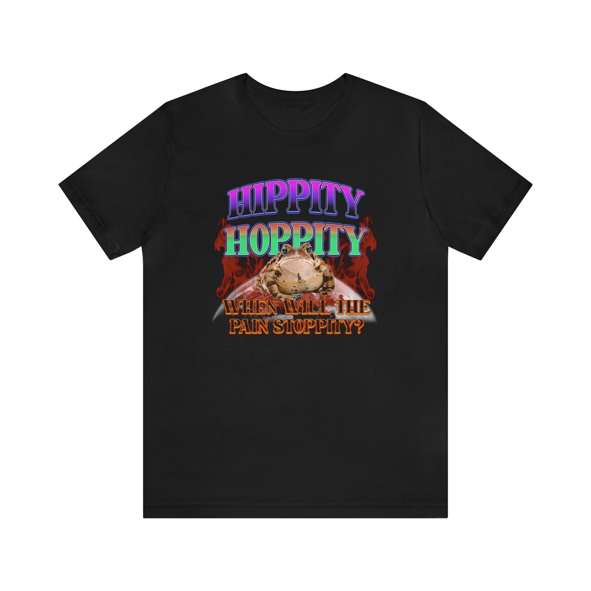 Hippity Hoppity When Will The Pain Stoppity, camisa de rana, camiseta ...