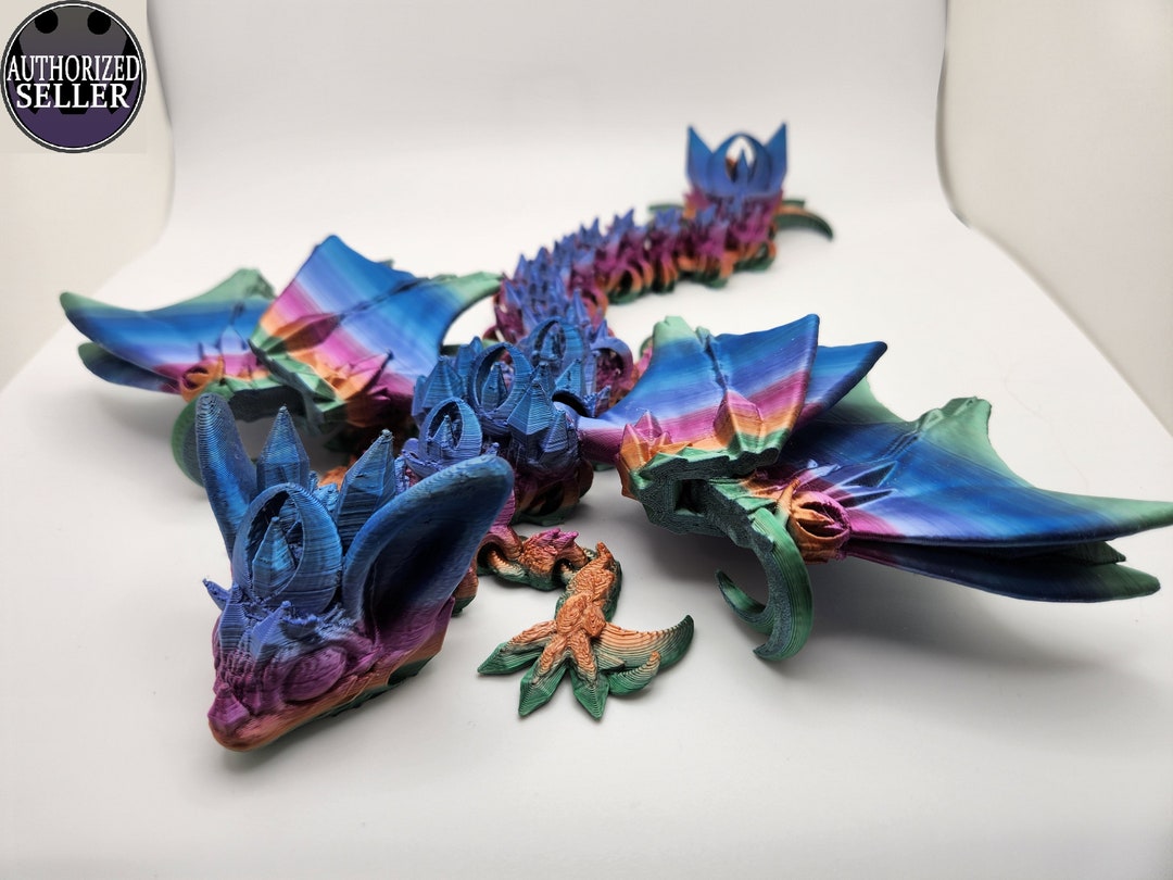 Nightwing Dragon by Cinderwing3d - Etsy