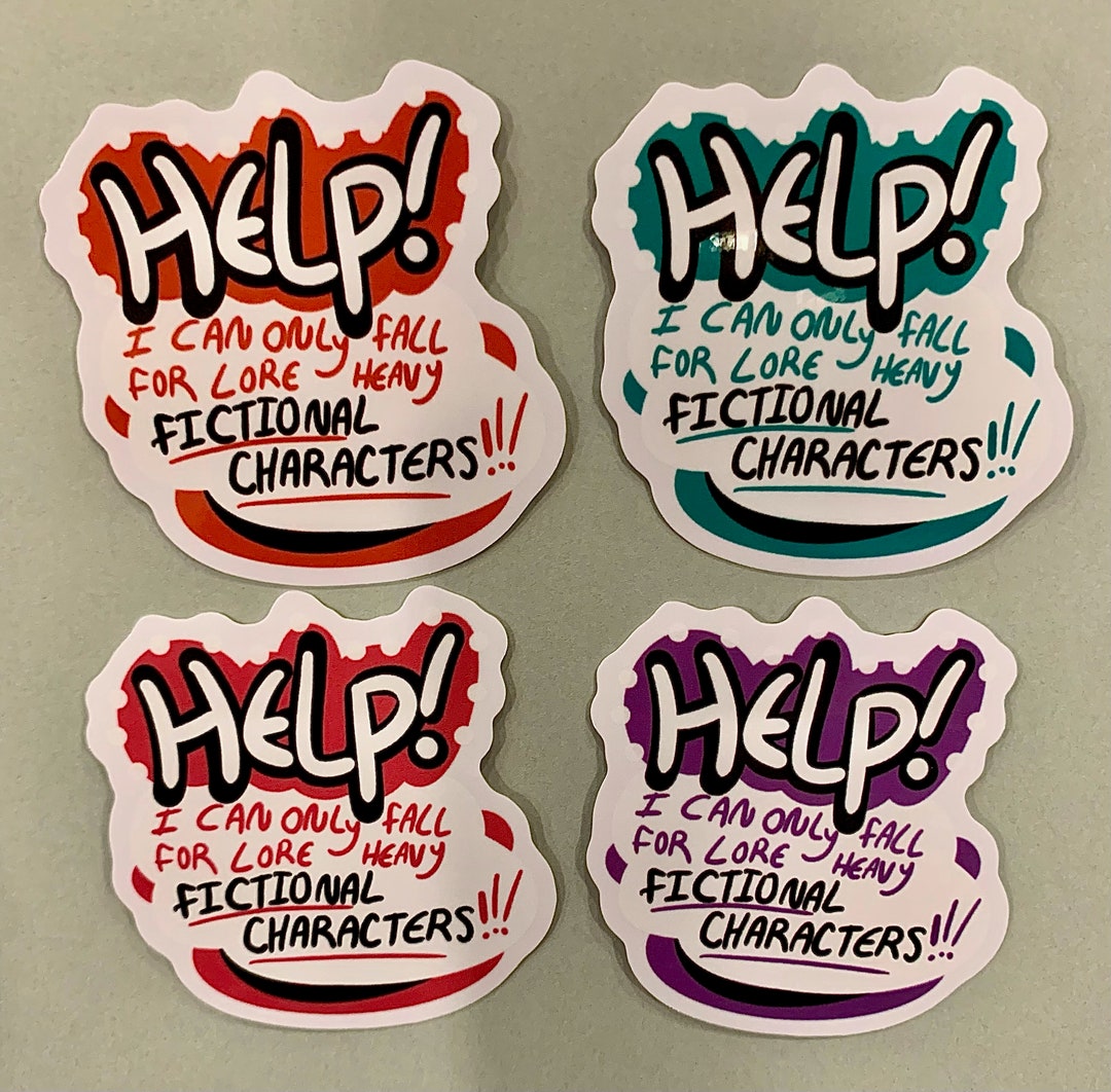 Fictional Character Love Quote Sticker 2 Inch - Etsy