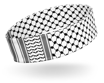 Kuffiyah Headband made in Palestine Hebron - Etsy