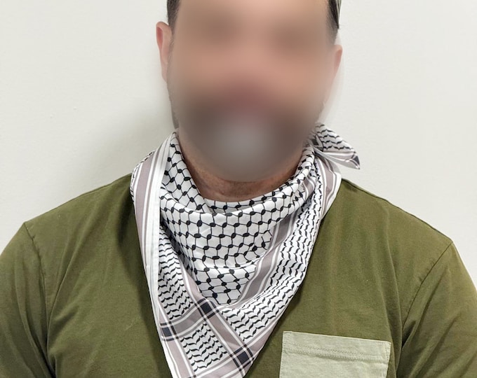Shemagh Keffiyeh Arab Scarf Palestine Dheisheh Kufiya Arafat Hatta ...