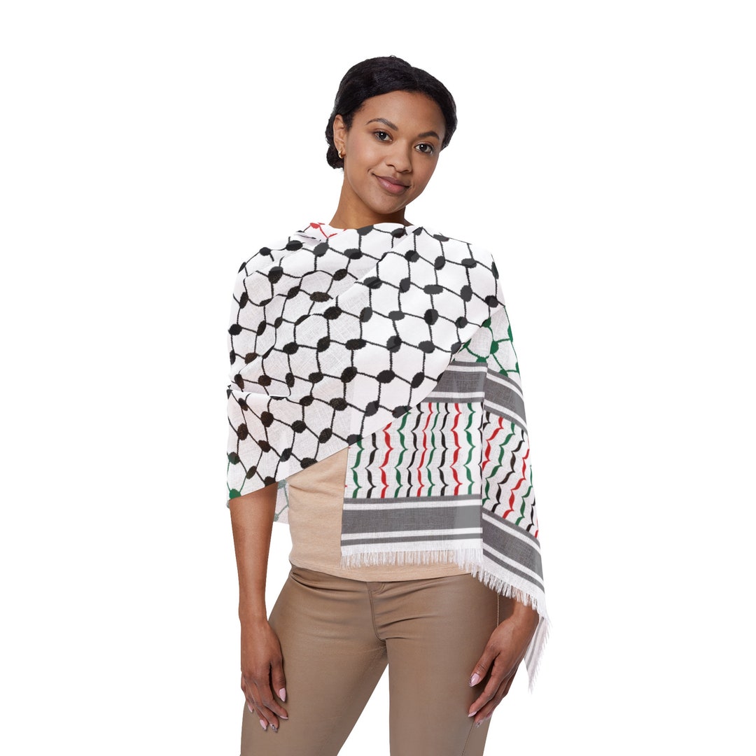 Keffiyeh Light Scarf - Etsy