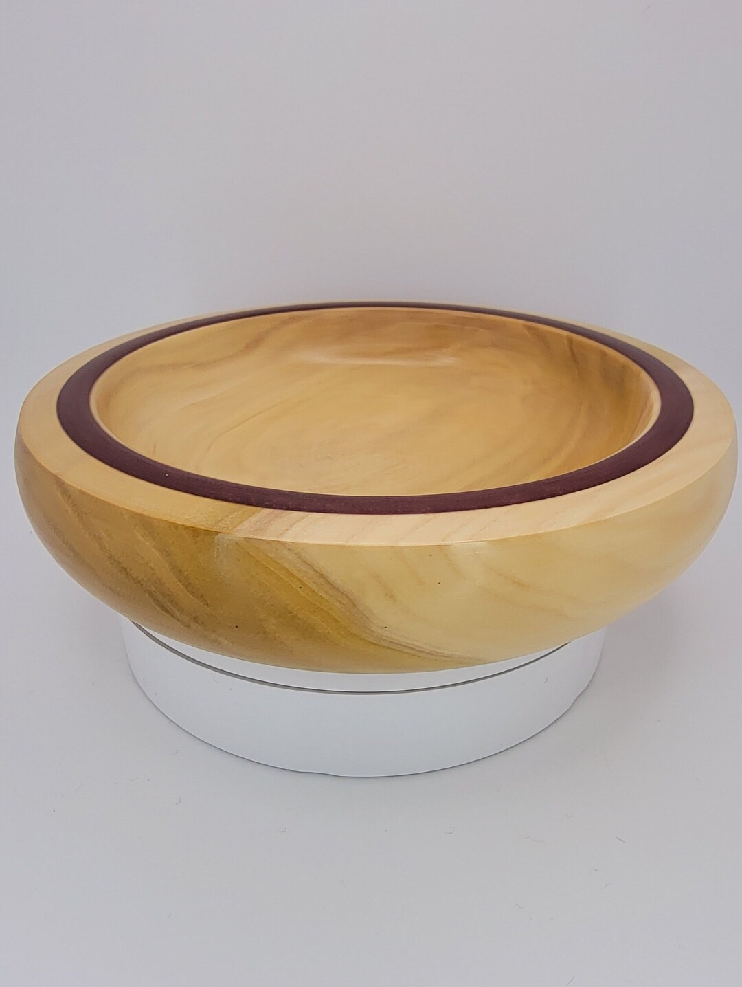 Poplar Bowl With Resin Inlay - Etsy