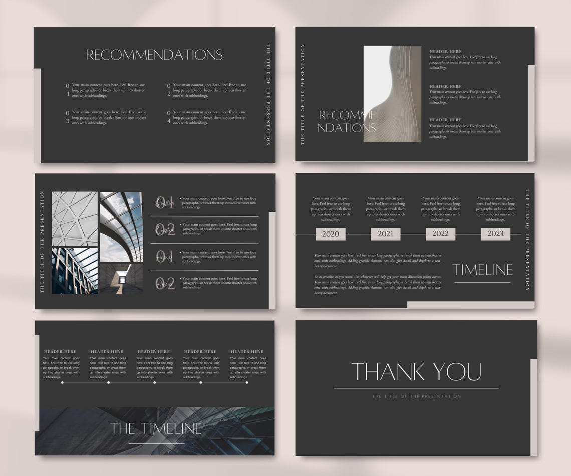 Presentation Template Editable Canva Template Thesis Defense ...