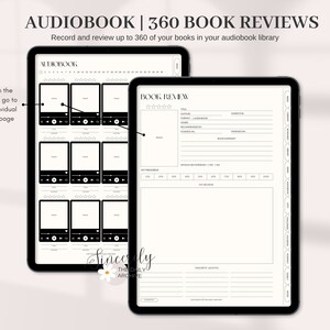 Digital Reading Journal, Digital Reading Planner, Reading Tracker ...