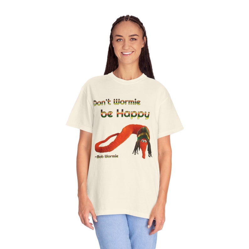 Don't Wormie Unisex Garment-dyed T-shirt, Silly Worm, T-shirt, Magical ...