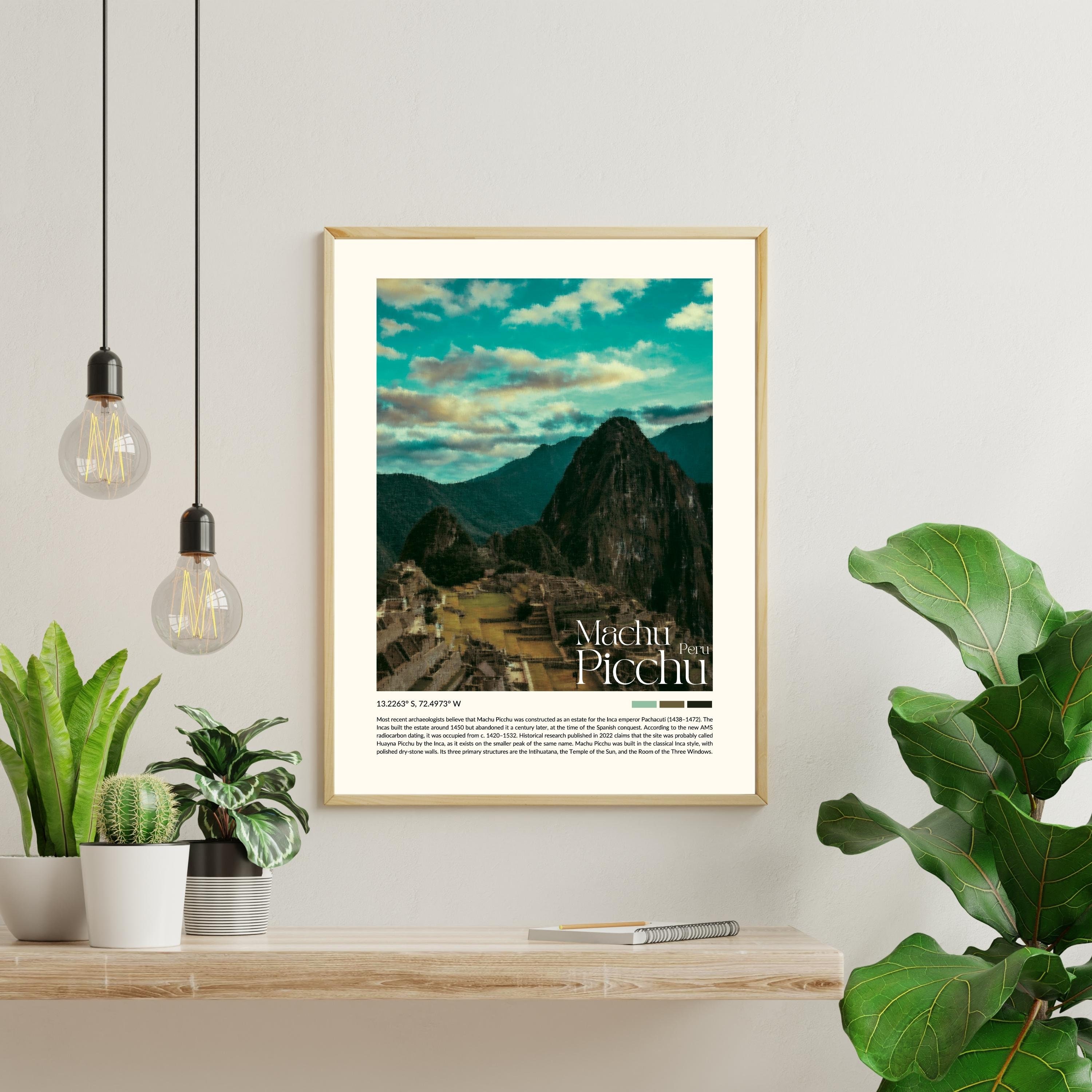 Machu Picchu Print Digital Wall Art Machu Picchu Wall Art Machu Picchu Poster Machu Picchu Photo