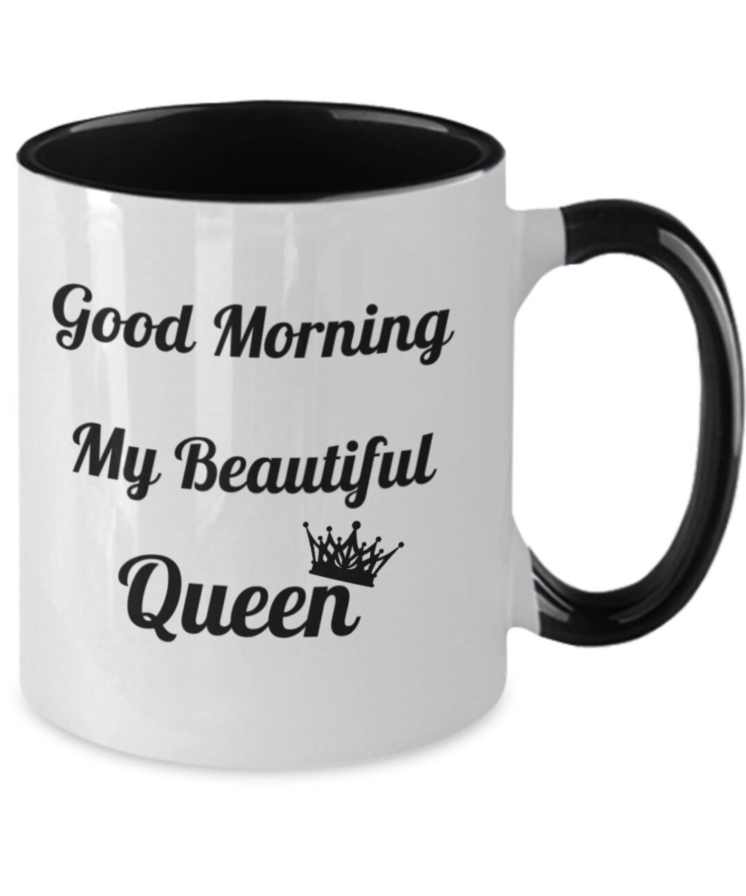 Good Morning My Beautiful Queen, Coffee Mug, Love, Wife, Gift for Her ...