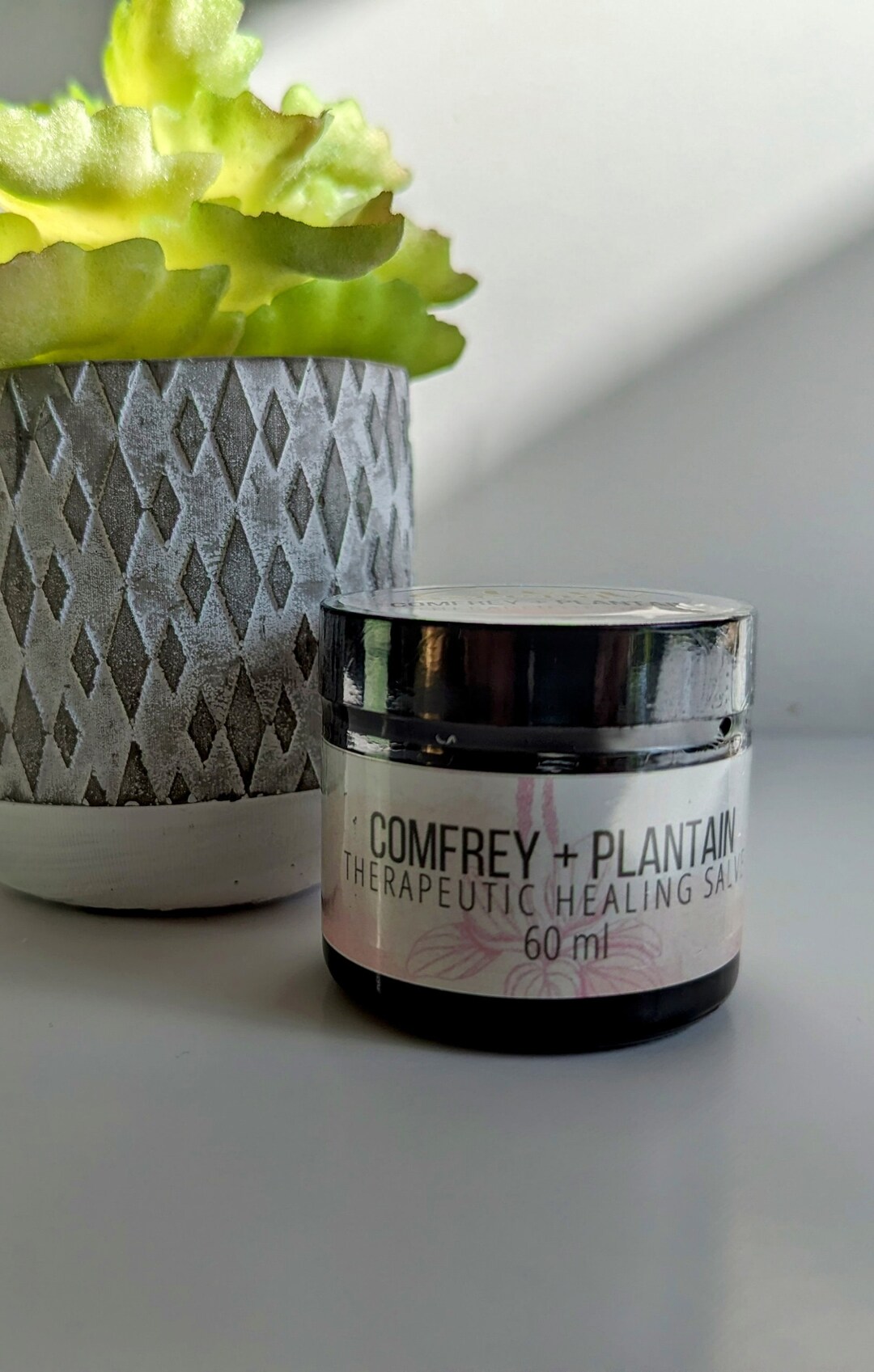 Comfrey + Plantain Salve – Soothing Herbal Remedy for Skin Relief ...