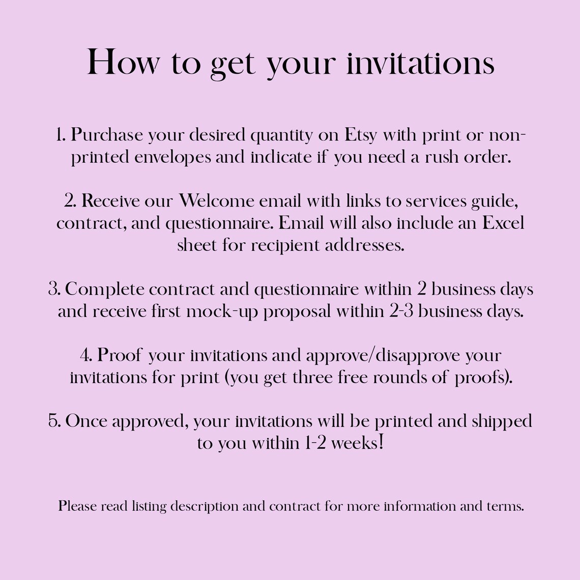 Texas Wildflower Wedding Invitation, 6 Piece Wedding Set - Etsy