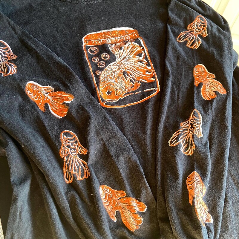 Fish Button up Shirt - Etsy