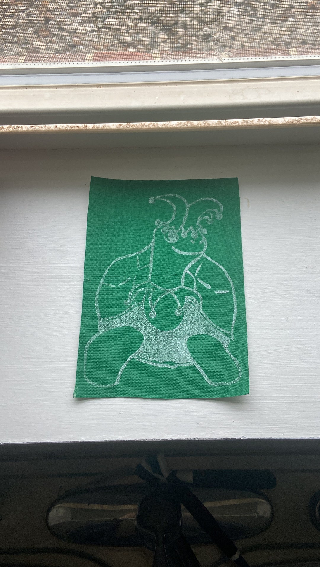 Jester Turtle Iron on Patch HOLIDAY VERSION - Etsy