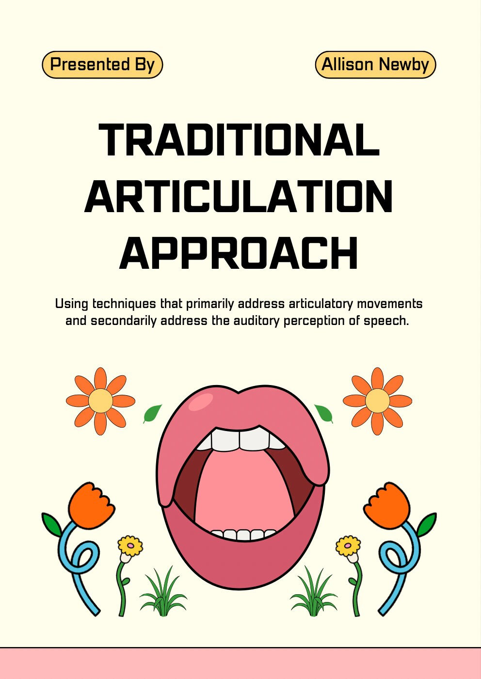 Traditional Articulation Approach Handbook - Etsy