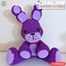 2in1 Big Top Rabid Rabbit Crochet Pattern DIGITAL PDF | Amigurumi ...