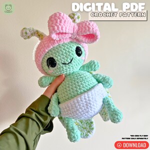 Fly Baby Outfit Crochet Pattern | Amigurumi Doll Clothes (digital PDF ...