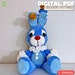 2in1 Big Top Rabid Rabbit Crochet Pattern DIGITAL PDF | Amigurumi ...