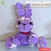 2in1 Big Top Rabid Rabbit Crochet Pattern DIGITAL PDF | Amigurumi ...