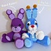 2in1 Big Top Rabid Rabbit Crochet Pattern DIGITAL PDF | Amigurumi ...