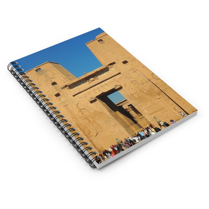 Egyptian Building Spiral Notebook - Ruled Line - Etsy