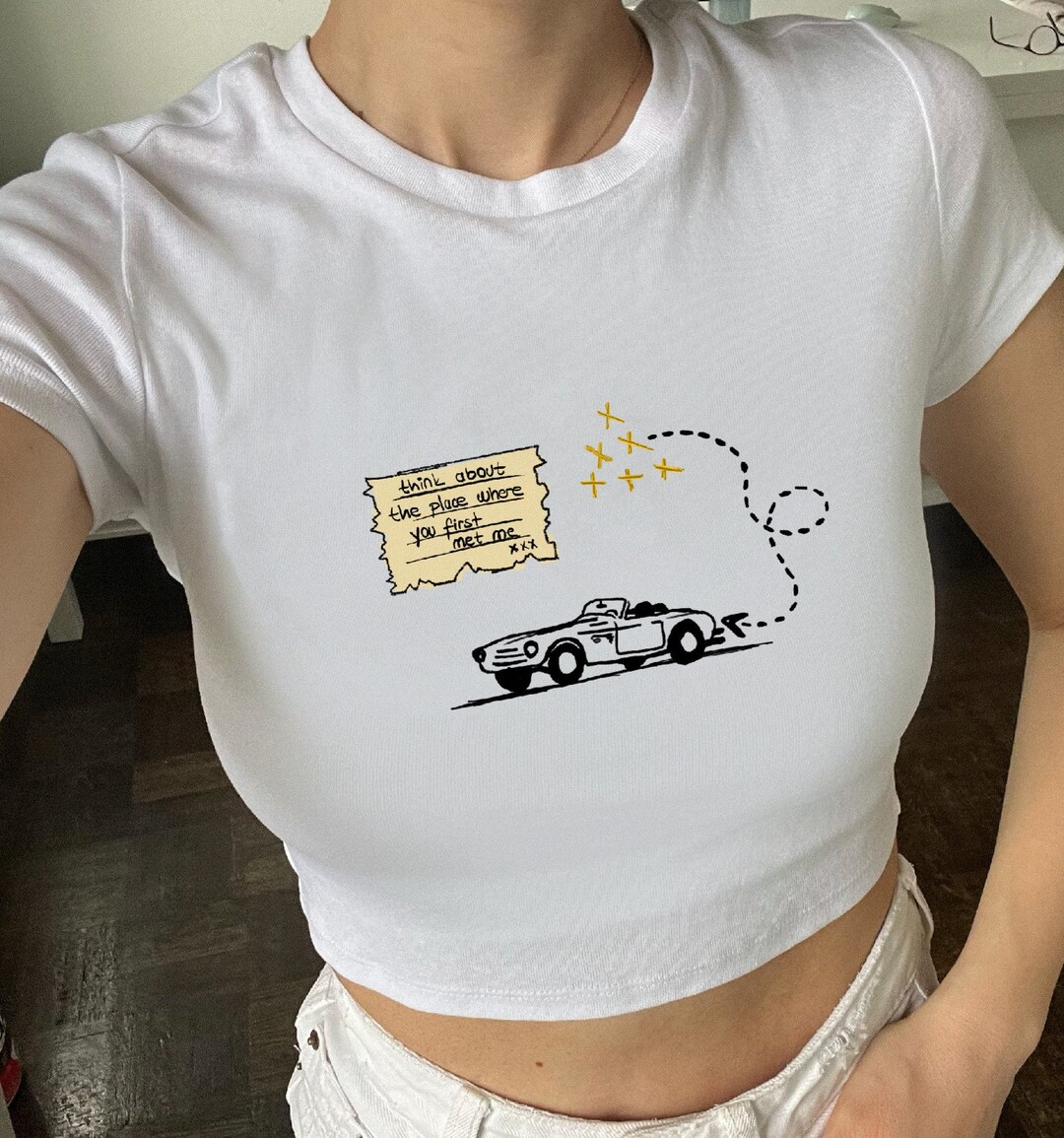 Getaway Car Crop Top Taylor Inspired Crop Top Think About - Etsy