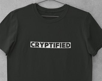 CRYPTIFIED Men's T-shirt Collection, Cool, Unique, Comfy, Trendy ...