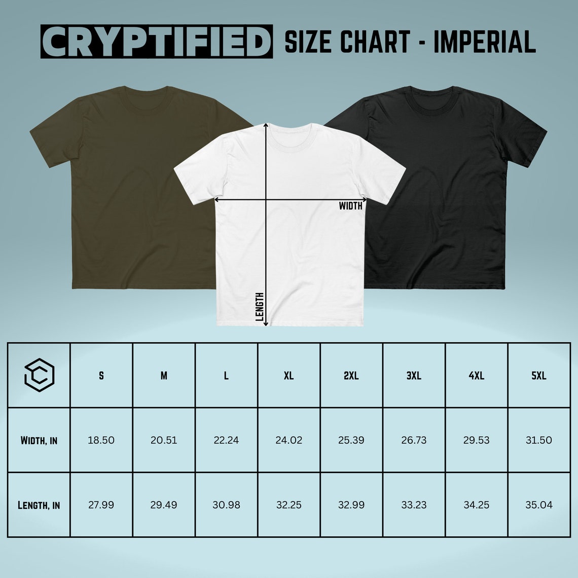 CRYPTIFIED Men's T-shirt Collection, Cool, Unique, Comfy, Trendy ...