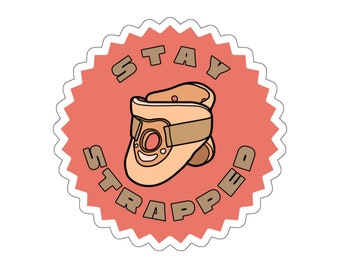 Stay Strapped or Get Clapped! (george Washington Skeleton) (sticker ...