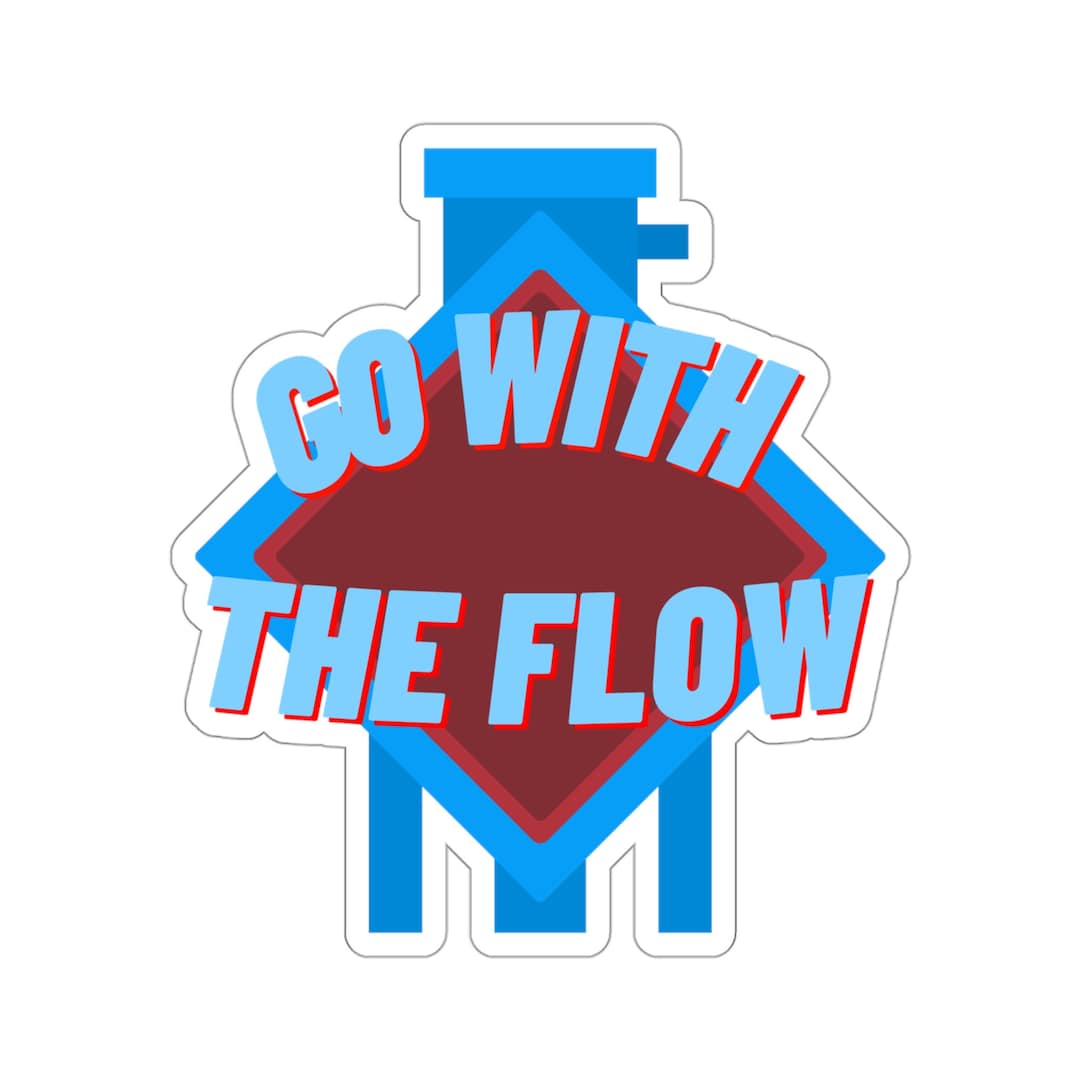 Go With the Flow ECMO Sticker - Etsy
