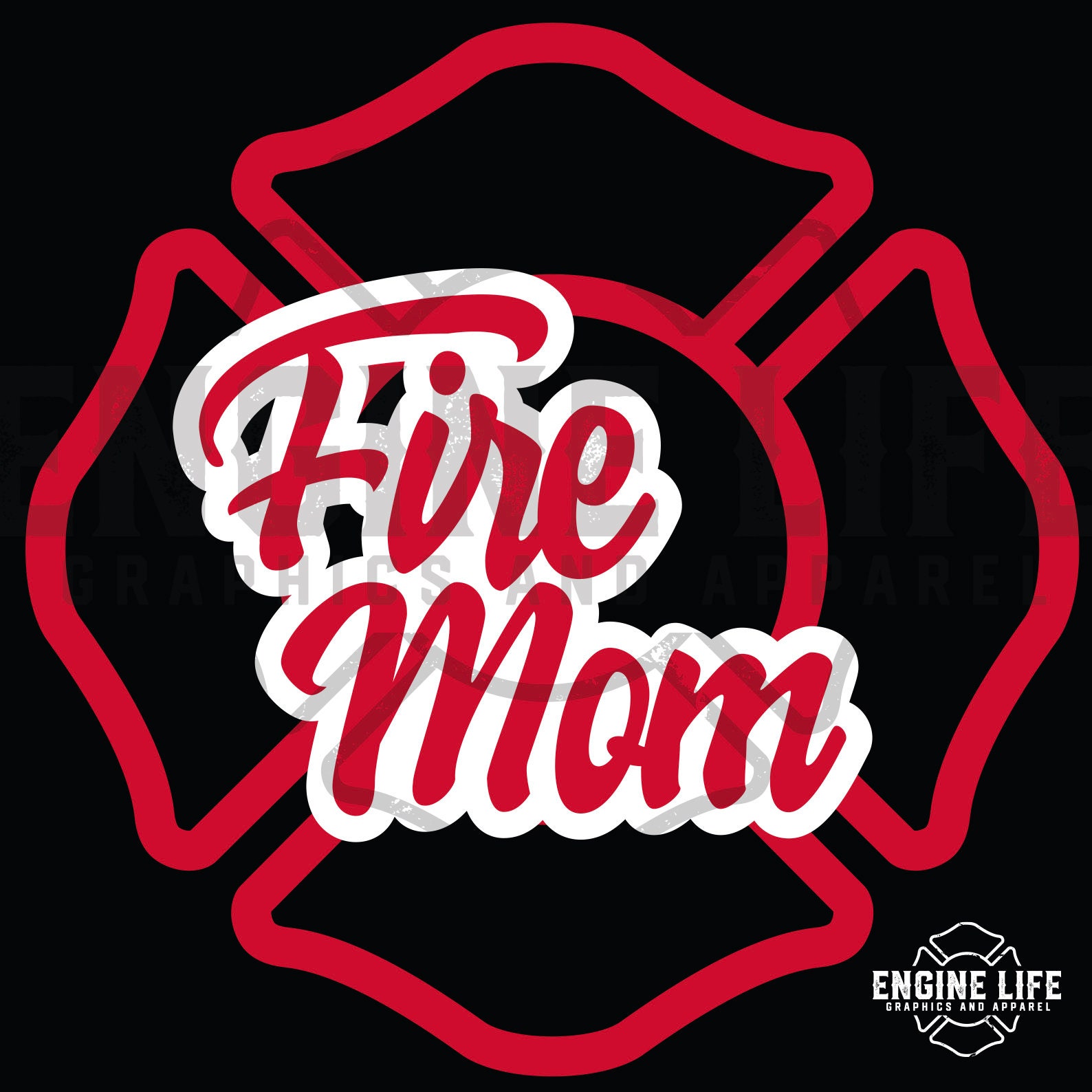 Printable Bundle, Fire Wife, Fire Mom, Fire Girl Maltese Designs, Thin ...