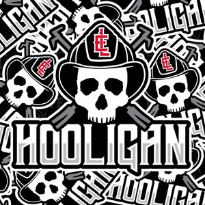 Hooligan Firefighter Sticker for Firefighters Slaps for Hooligans Skull Sticker - Etsy
