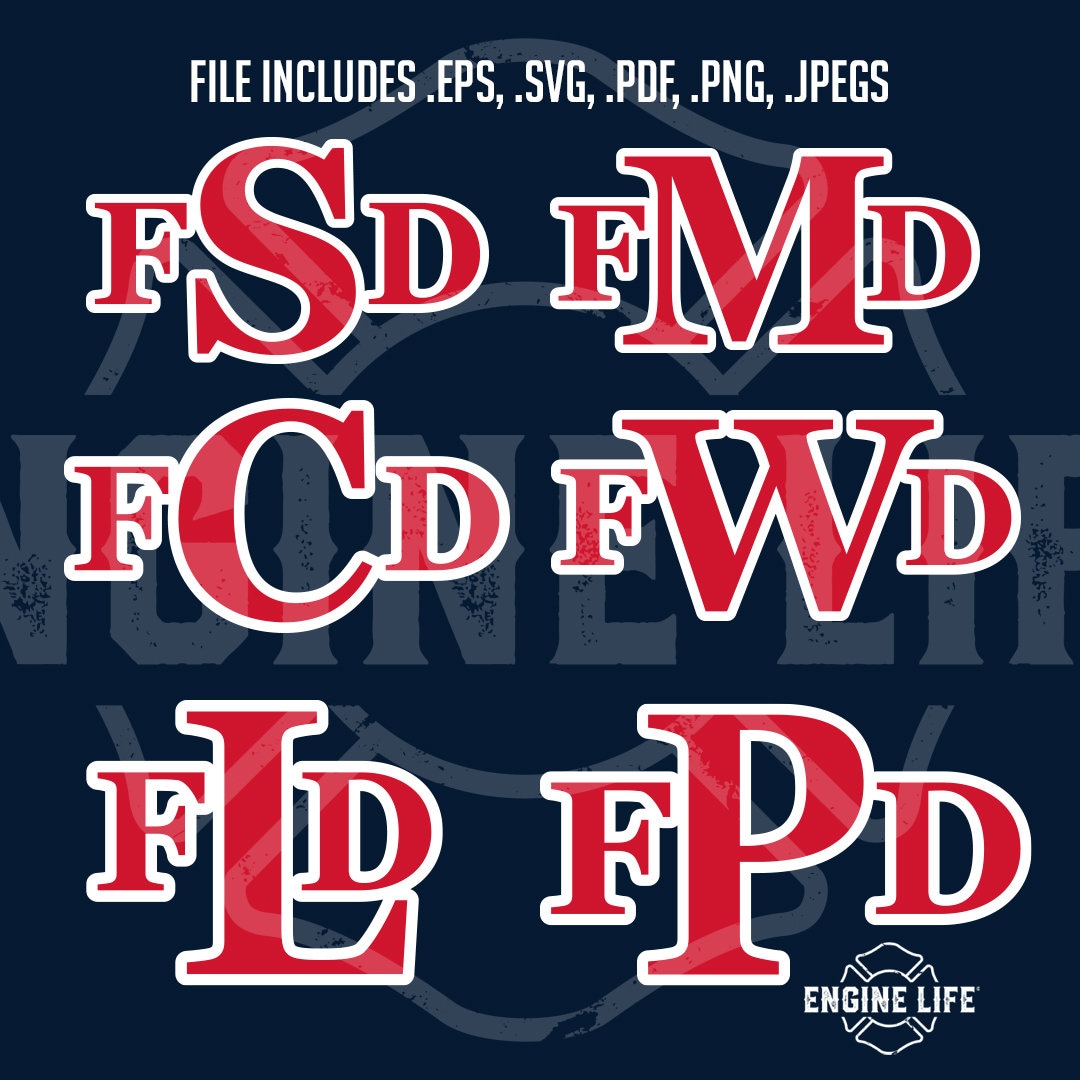 Fire Department Scrambles for Firefighters, Digital Download, Gifts for ...