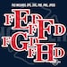Firefighter Scramble Logos Alphabet, FD Monogram Designs (digital ...