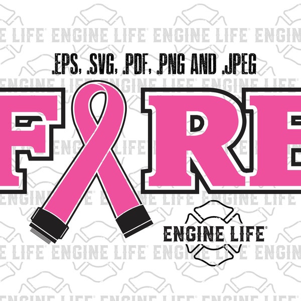 Firefighter Breast Cancer Awareness Shirts - Etsy