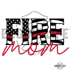 Fire Wife Digital Download for Fire Girl SVG File for Fire Mom SVG ...