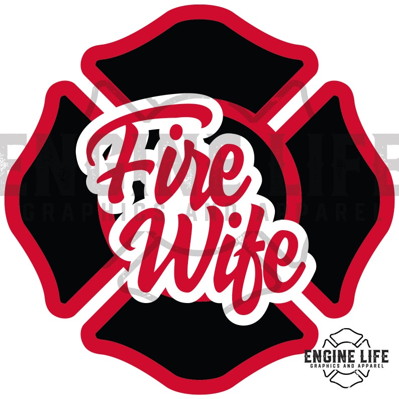Printable Bundle, Fire Wife, Fire Mom, Fire Girl Maltese Designs, Thin ...