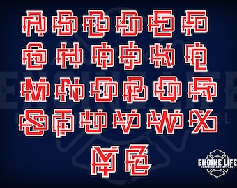 Fire Department Scramble assets Included - Etsy