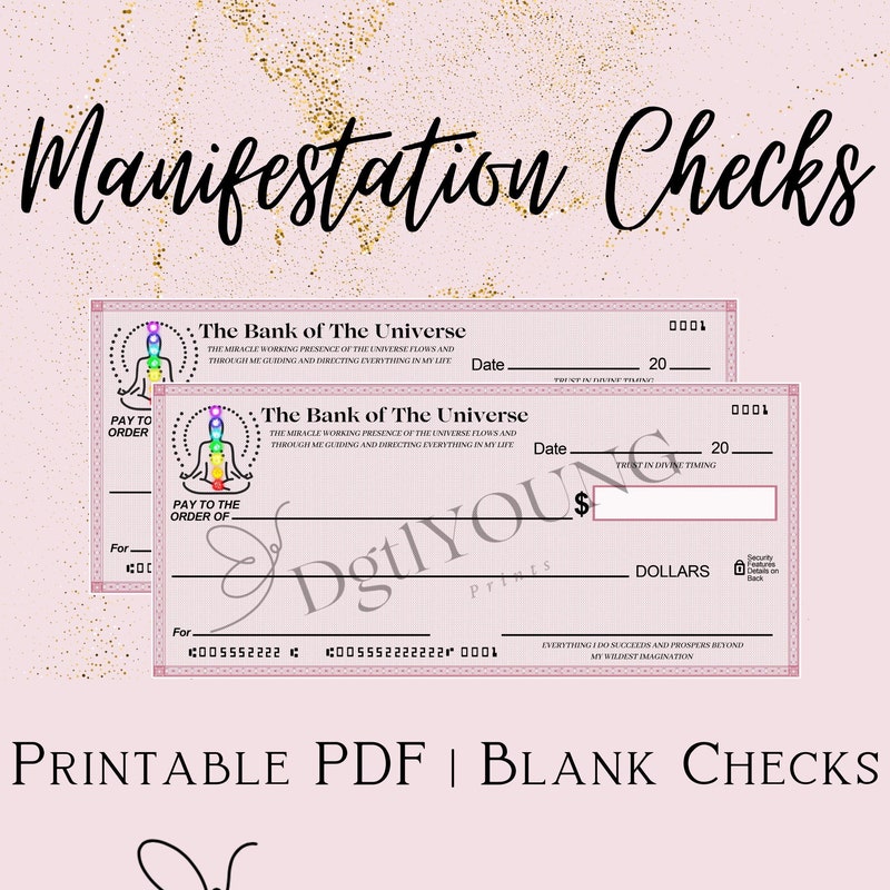 Bank of the Universe Check - Etsy