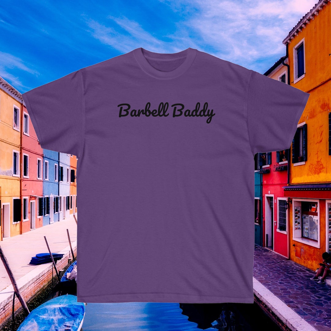 Workout Shirt Barbell Baddy Gym Shirt Crossfit Shirt Lifting - Etsy
