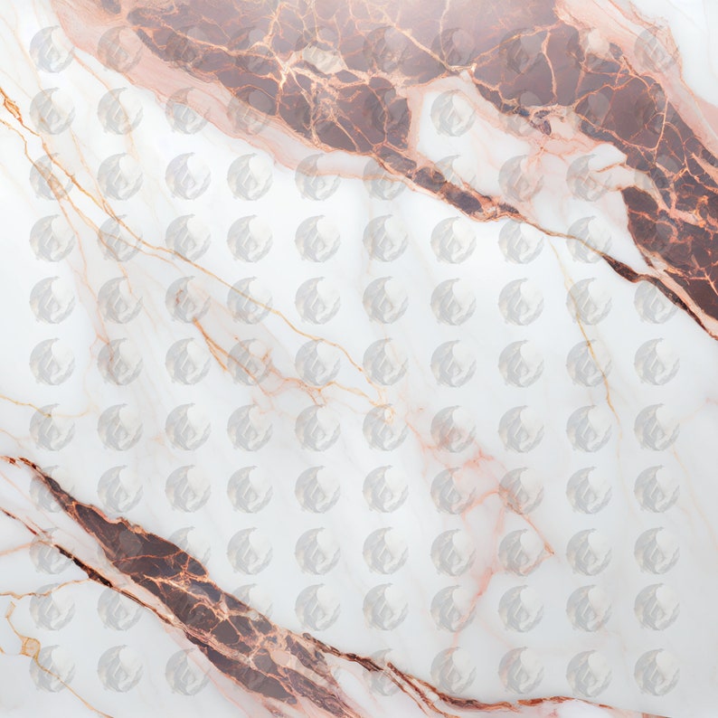 Rose Gold Marble Digital Paper Seamless Marble Digital - Etsy