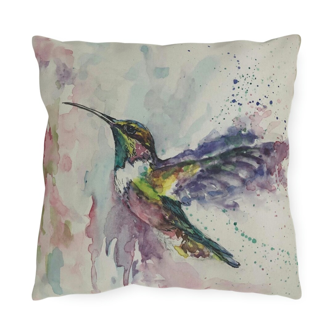 Outdoor Pillows Hummingbird - Etsy