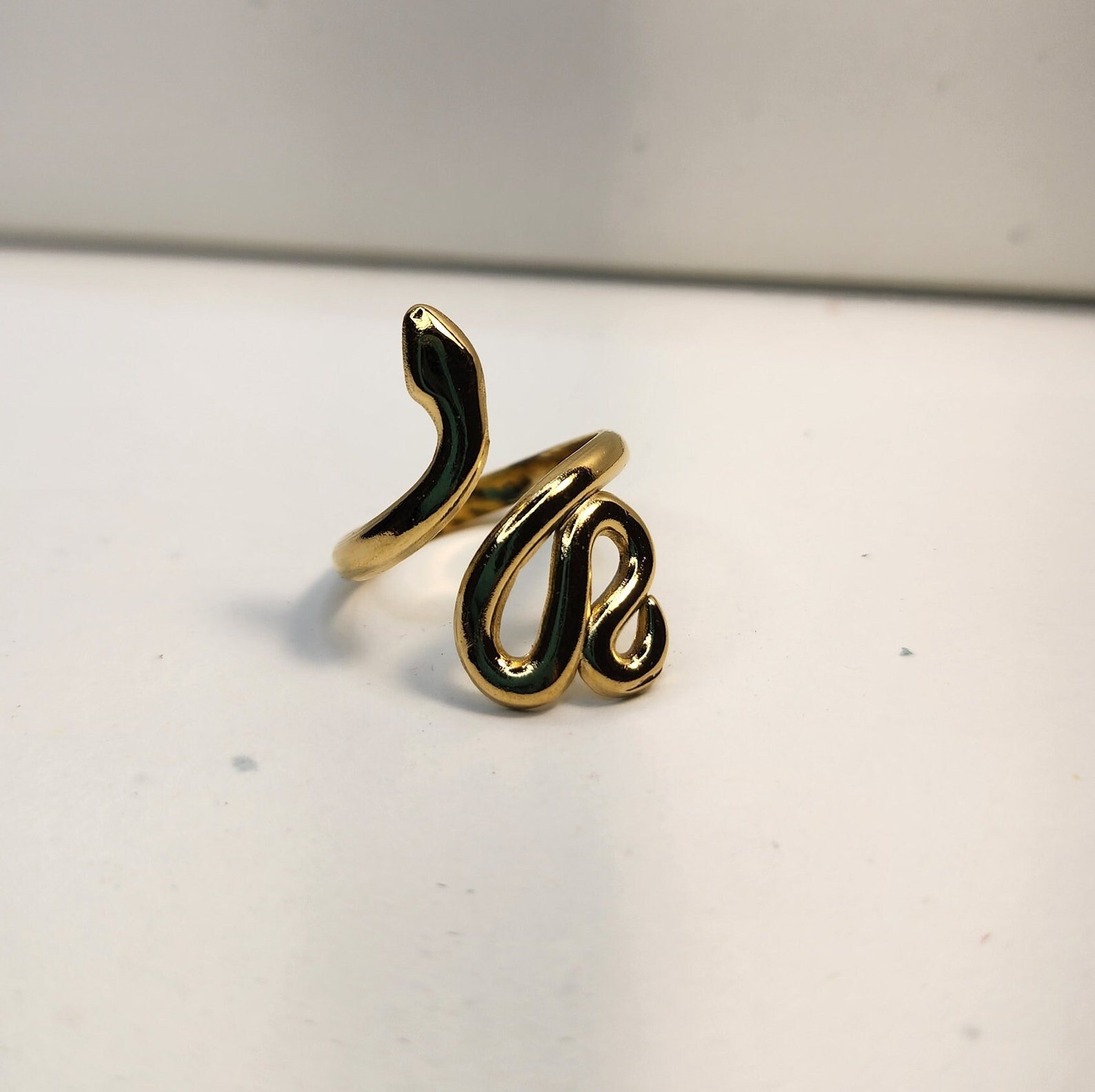 Snake Ring | Minimalist Ring | Stainless Steel Ring | Gold Snake Ring ...