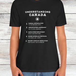 Canada Jargon Tee, Understanding Canadian Patriotism Shirt, Unisex ...