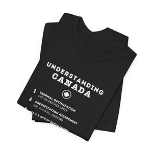 Canada Jargon Tee, Understanding Canadian Patriotism Shirt, Unisex ...