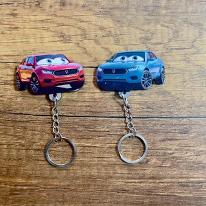 Adorable Car Themed Key Holder Stylish & Practical Home Decor Key ...