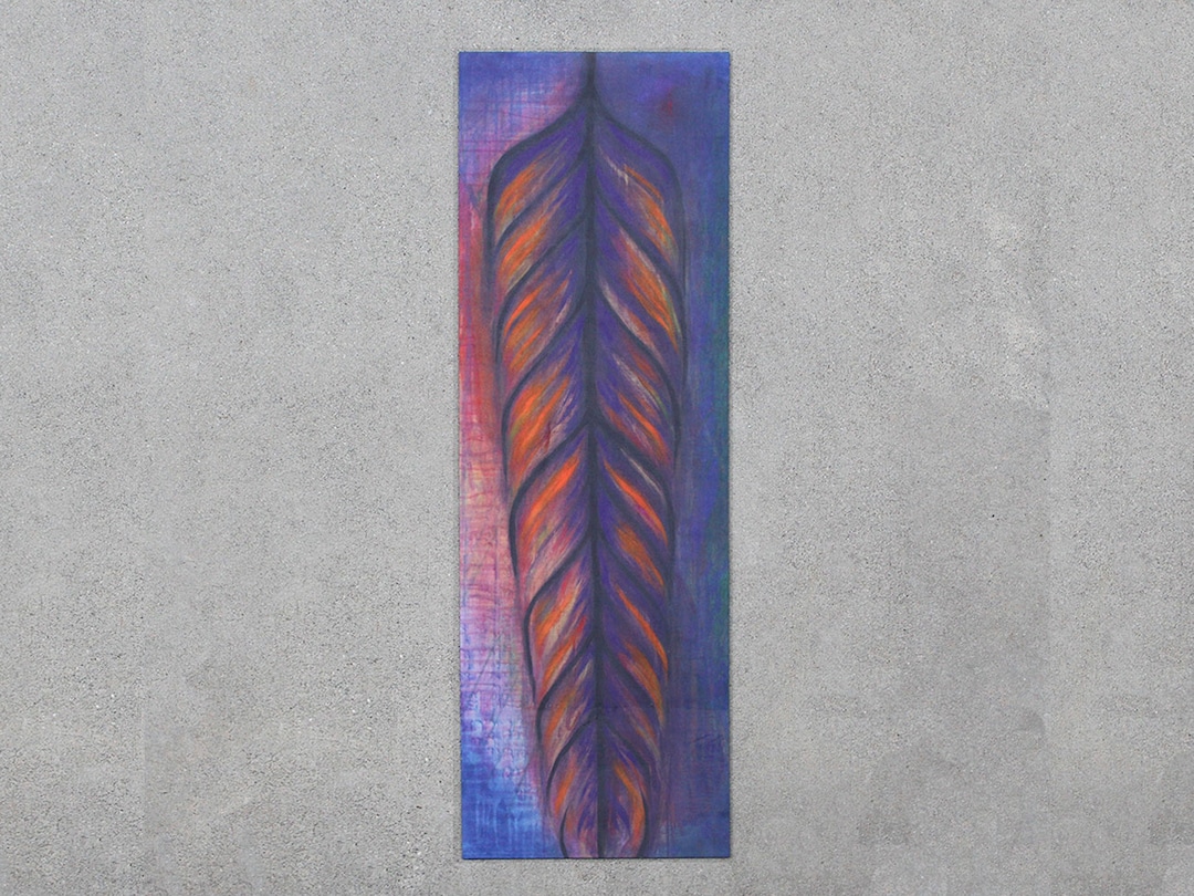 Feather Tribe - Artist Designed Yoga Mat - Etsy