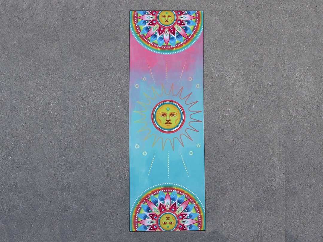 Sunburst - Artist Designed Yoga Mat - Etsy
