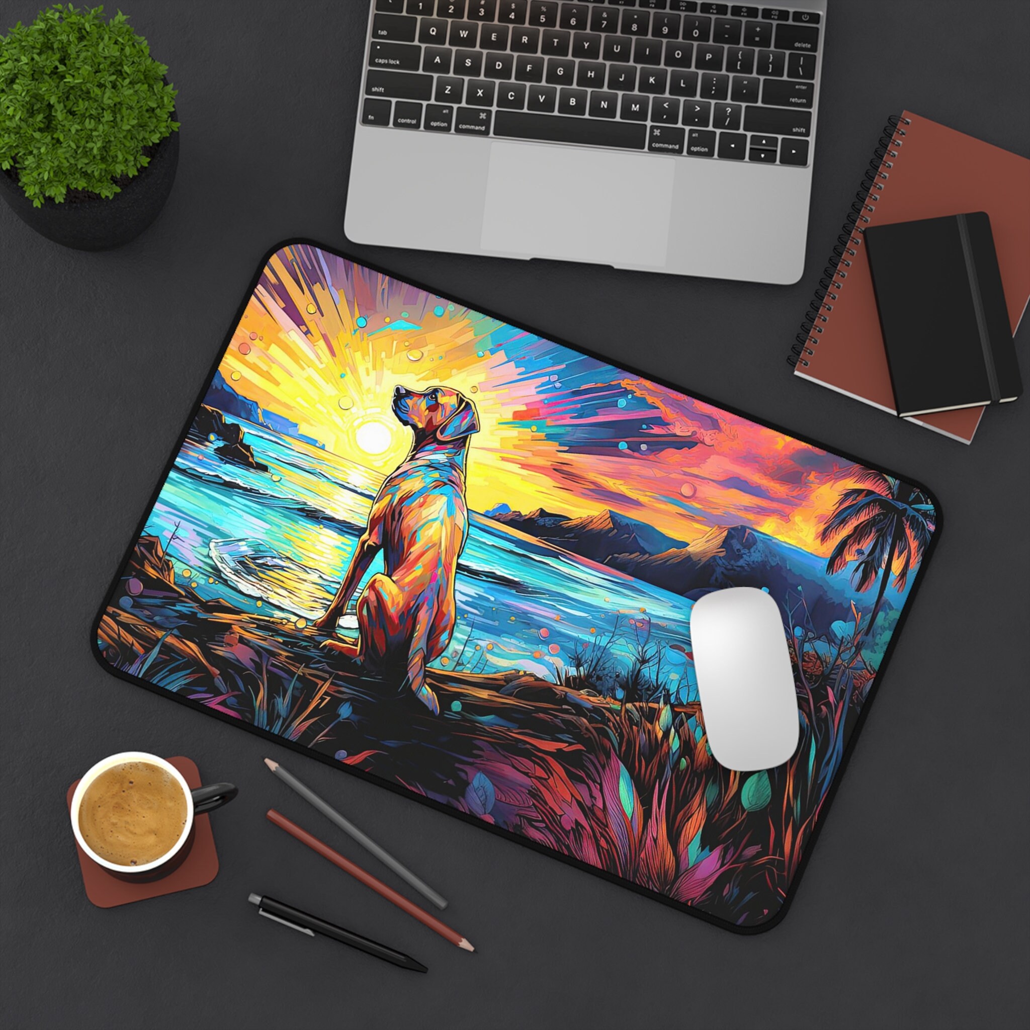 Ridgie, Rhodesian Ridgeback, Ridgeback, Desk Mat, Ridgeback Gifts ...